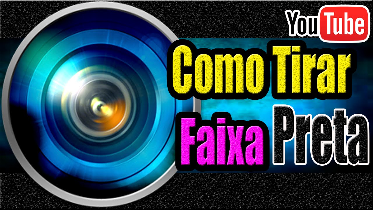 Como tirar a faixa preta dos videos, Dica para canais pequenos #1 - YouTube