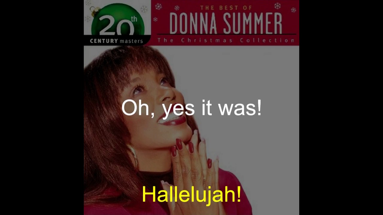 Donna Summer - O Holy Night LYRICS - Remastered "Christmas Spirit" 1994 ...