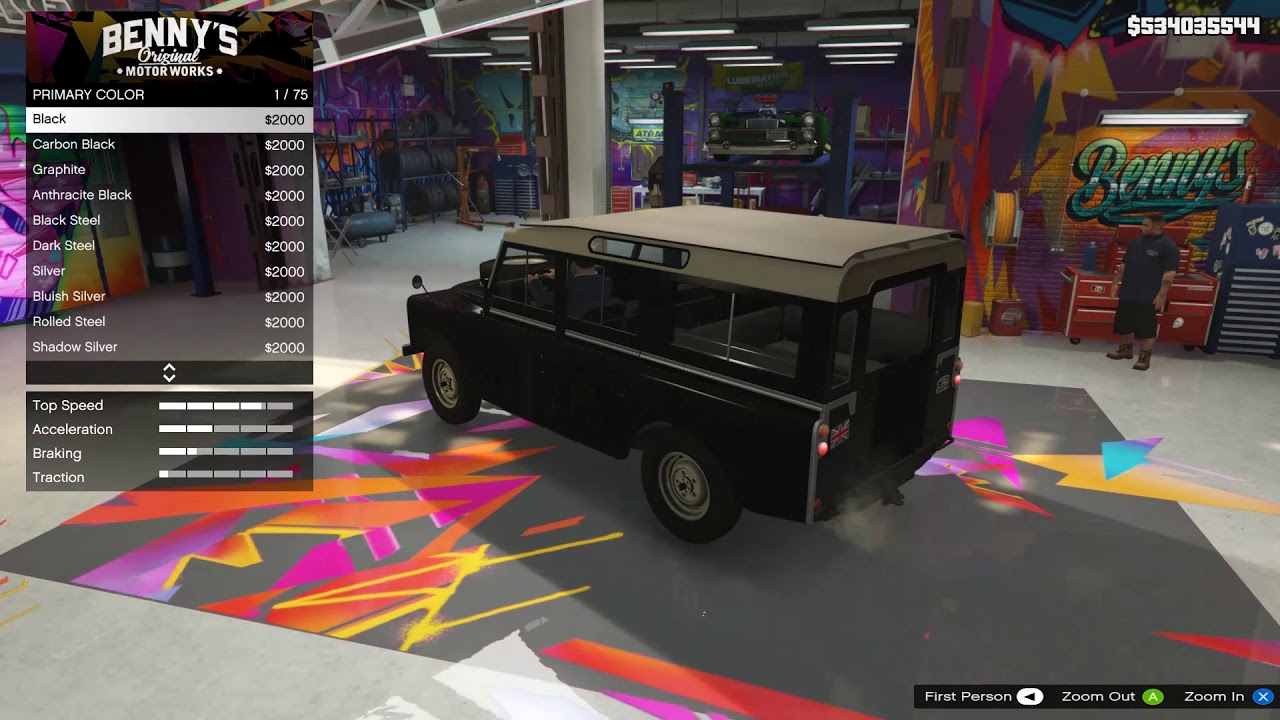 ADD ON REAL CARS GTA5 - LAND ROVER SERIES II MODEL 109A 1971 - YouTube