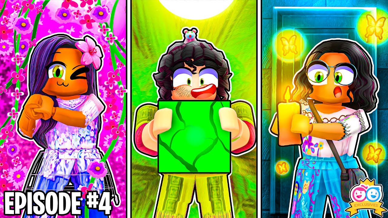 Playing HIDE and SEEK in ONE COLOR as ENCANTO CHARACTERS In ADOPT ME ...