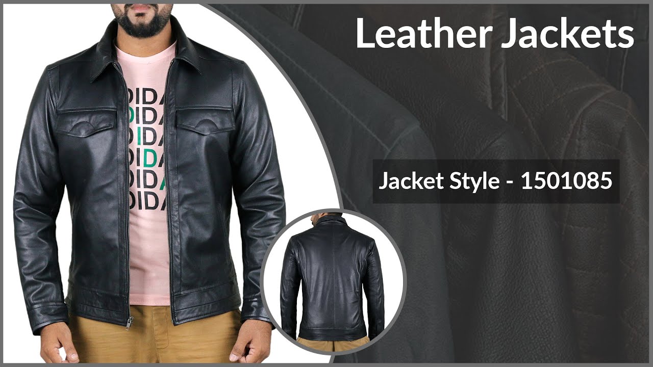 Laverapelle Mens leather Regal Jacket (1510085) - YouTube