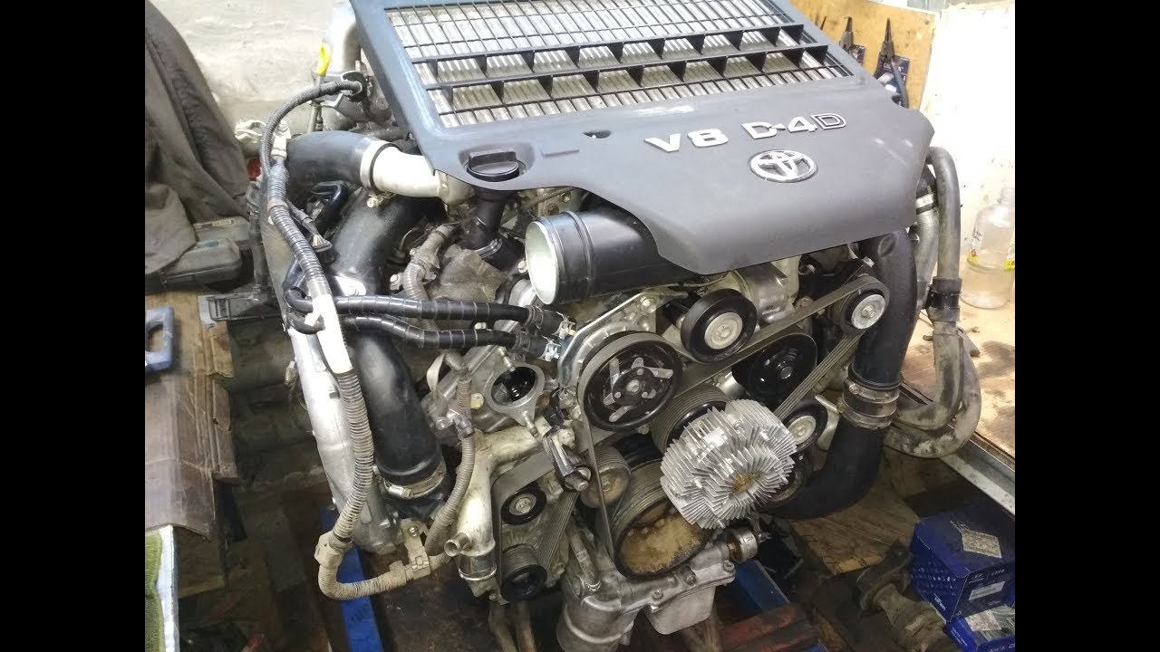 TLC 200 1VD-FTV (Переборка ДВС) Закончена сборка (топливные форсунки ...