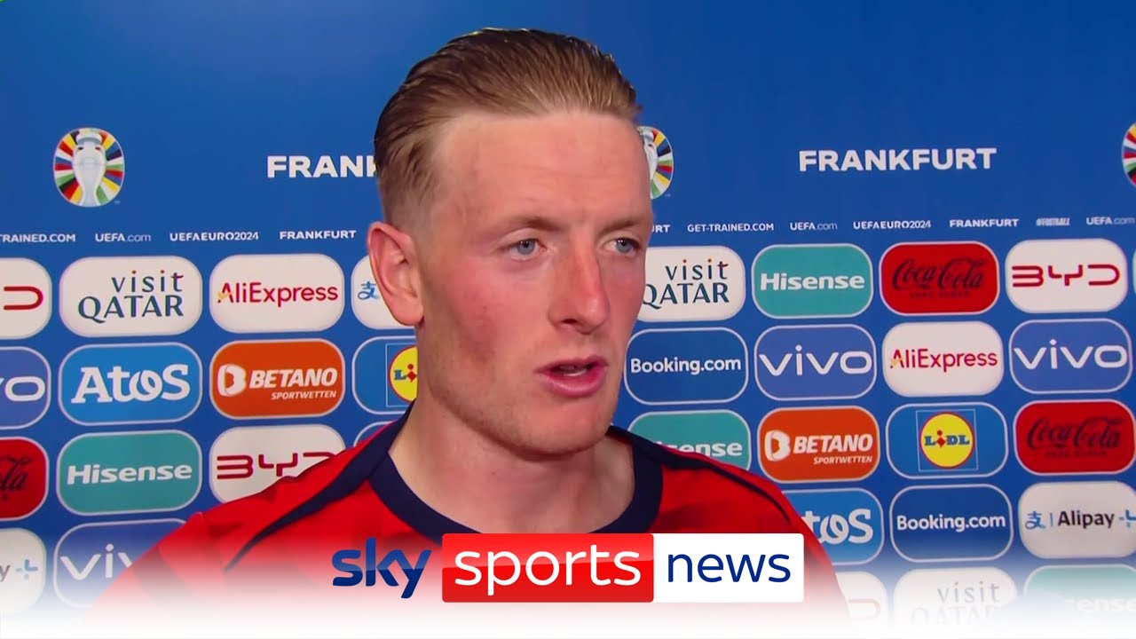 "We're top of the group, that's the main thing" | Pickford on England's ...