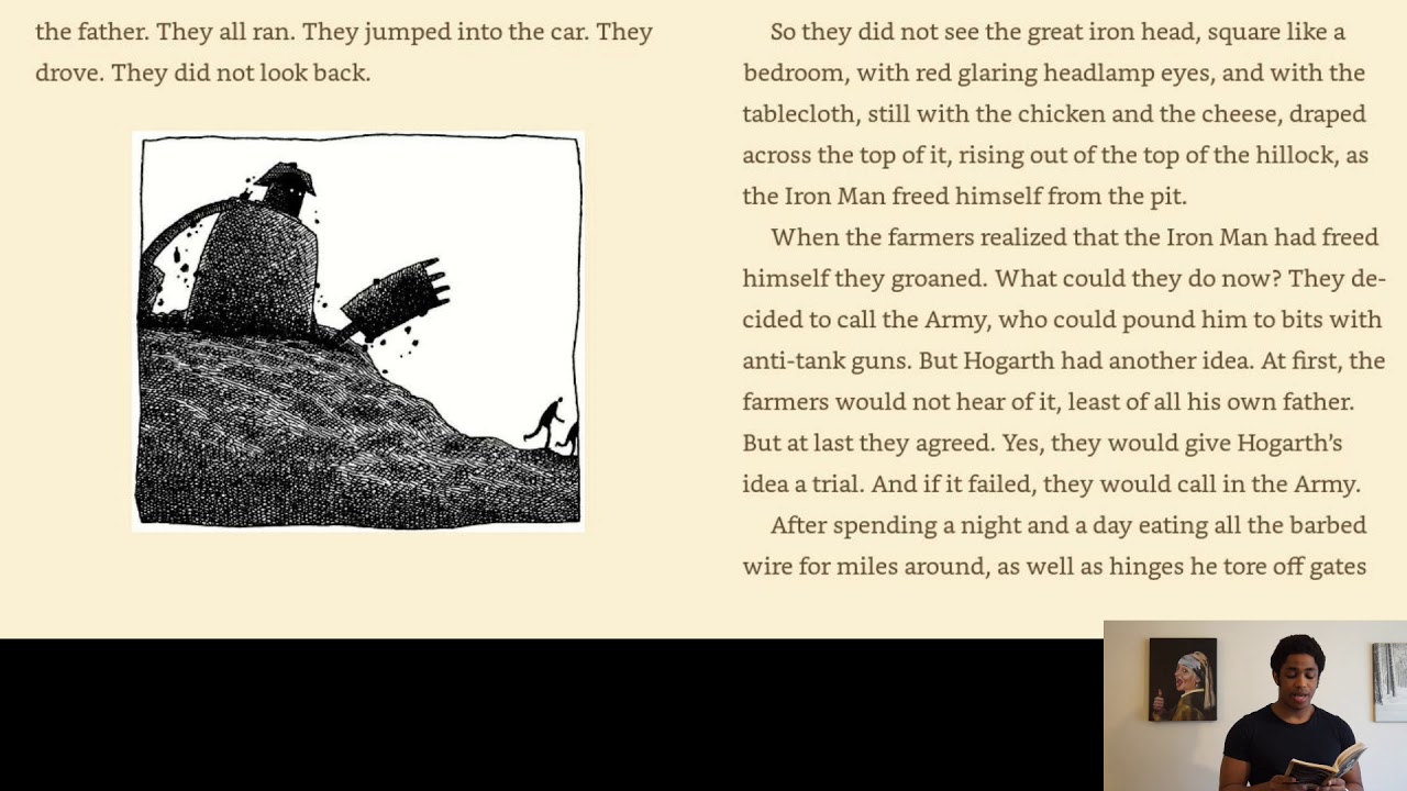 Chapter 3 The Iron Man read by Mr Mark - YouTube