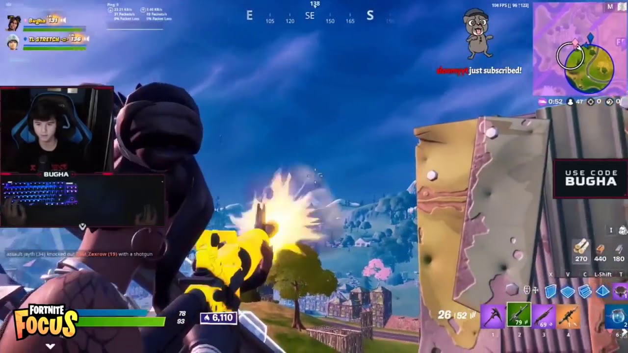 Bugha Playing Arena Duos Better Watch This At The End To See What ...