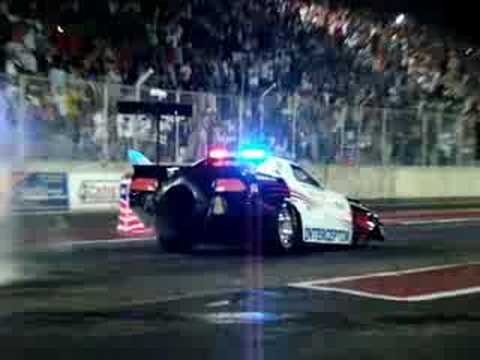 Police Interceptor Jet Car - ADRL Rockingham '08 - YouTube