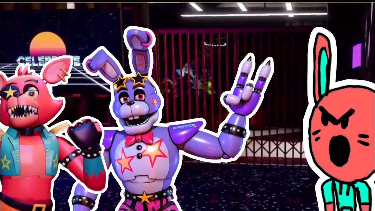 🐺EU ODEIO A ROXY E O BONNIE!!!!!!!😡(#fnaf security breach)#7 🐰 - YouTube