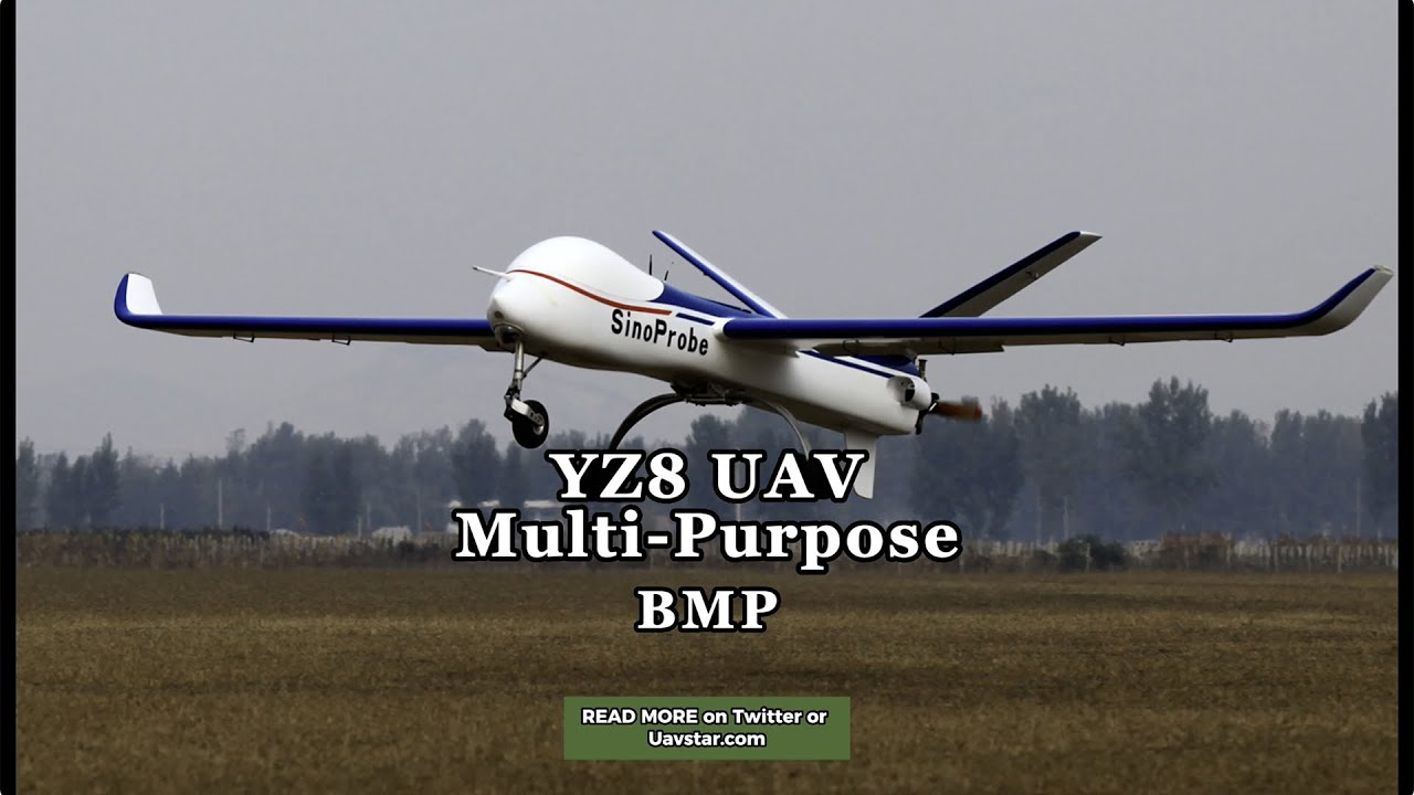 YZ8 drone equipped with BMP MD550 engine and CCA42 flight control ...