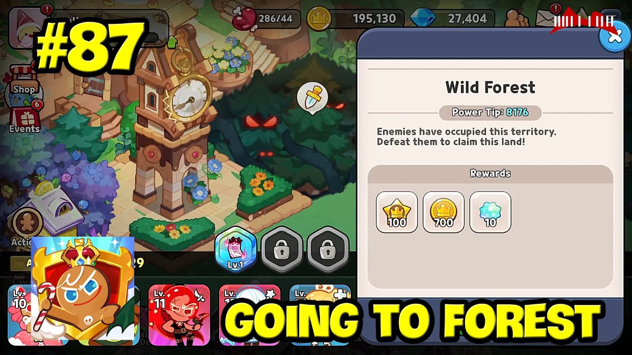 Fighting Wild Forest to Expand Kingdom Territory - Cookie Run: Kingdom ...