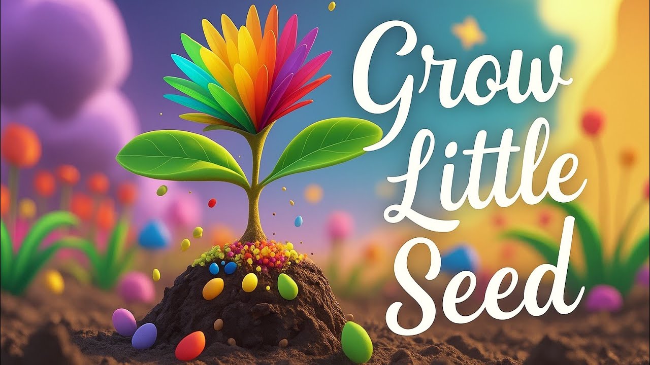 Grow Little Seed!🌱 | A Happy Kids Song About Nature | Sing Along - YouTube
