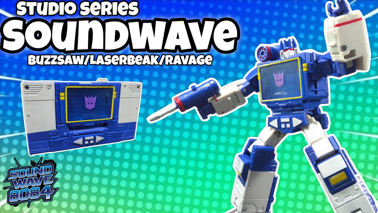 Transformers Studio Series Soundwave Review - YouTube