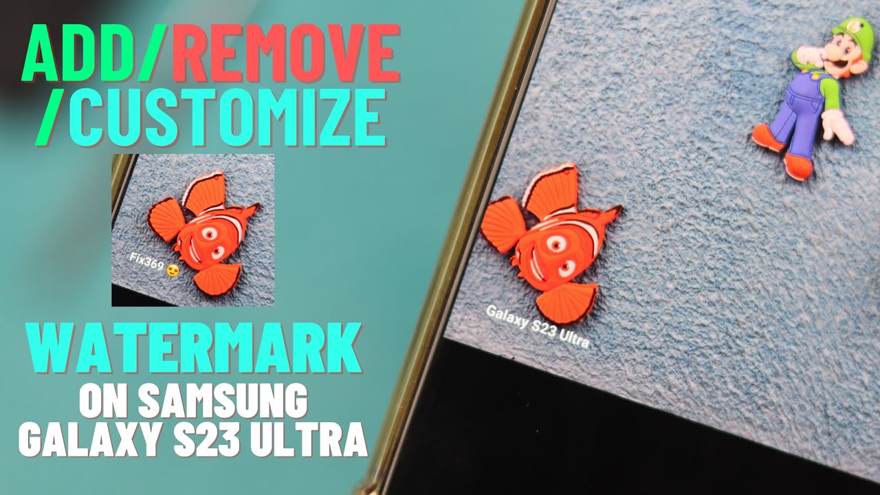 How To Add Remove Customize Camera Watermark On Samsung Galaxy ...
