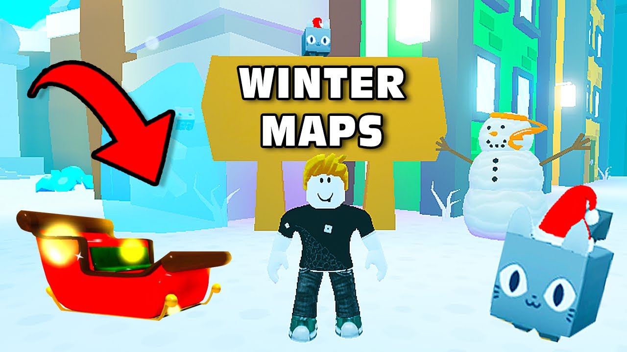 ACCESS to WINTER CHRISTMAS Event Maps in Pet Simulator X! - YouTube