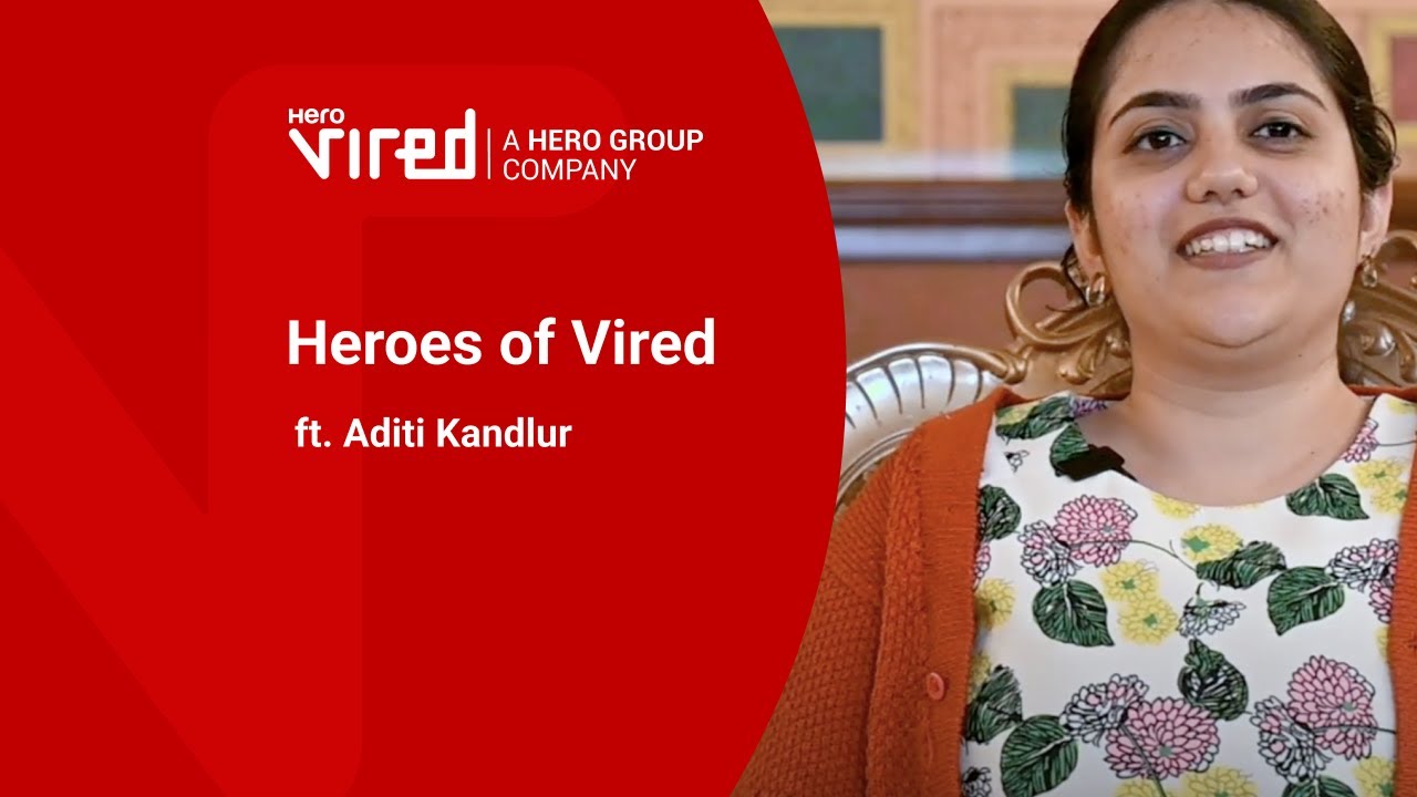 Heroes of Vired | Aditi Kandlur talks about her journey with Hero Vired ...