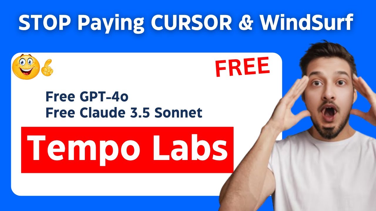 Tempo Labs : FREE AI Coder JUST BROKE THE INTERNET! CURSOR & Windsurf Alternative - YouTube
