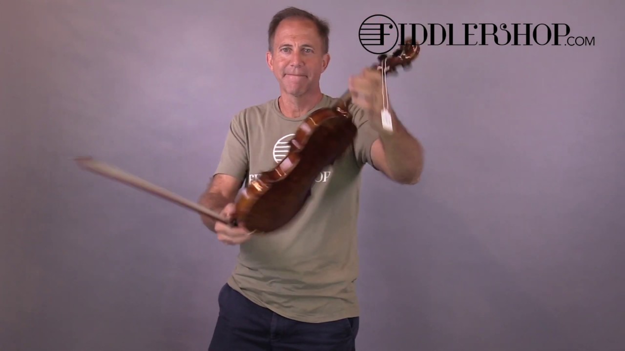 B-stock Fiddlerman Master Violin for Justin - YouTube