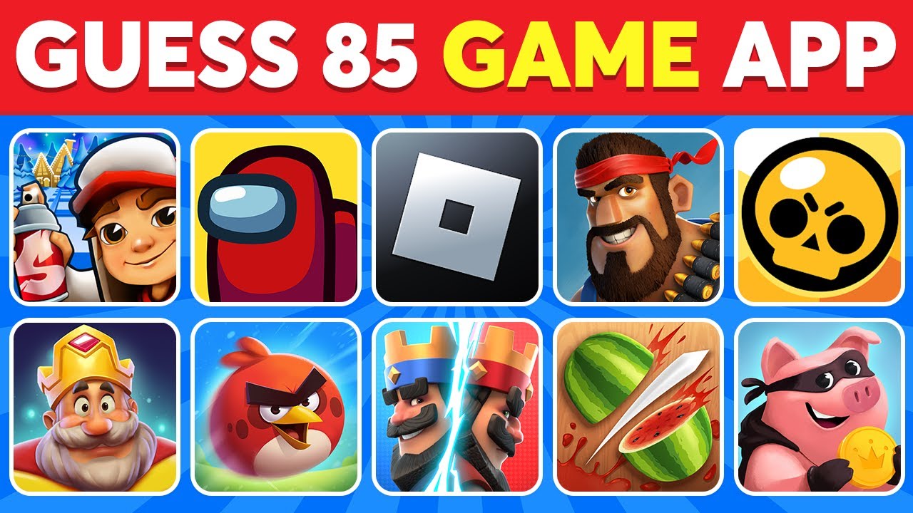 Guess the Game App Logo in 3 Seconds | 85 Game App Logos | Logo Quiz ...