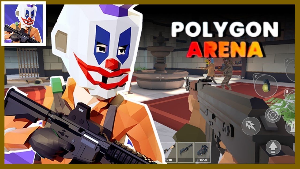Polygon Arena Online Shooter | Android gameplay - YouTube
