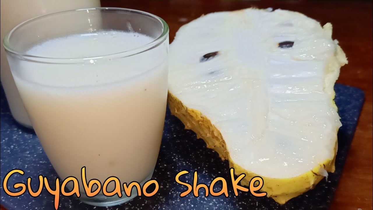 Guyabano Shake Fresh from the Garden - YouTube