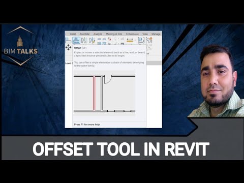 OFFSET TOOL IN REVIT - YouTube