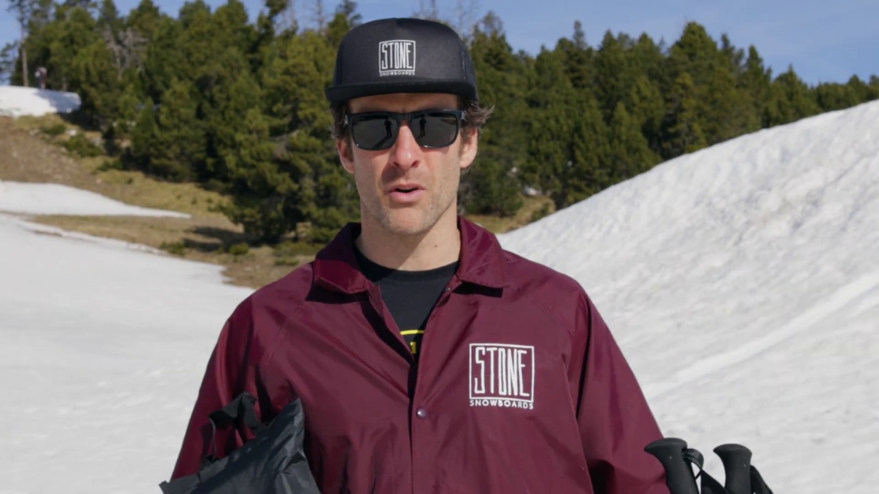 Installation splitboard Stone Snowboards. - YouTube