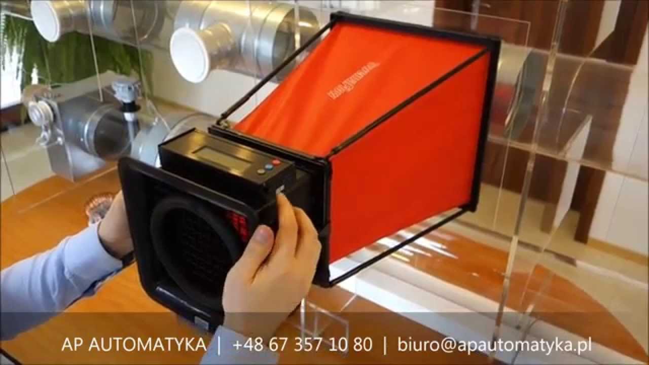 Balometr SwemaFlow 125D - Pomiar przepływu powietrza przez kratki ...