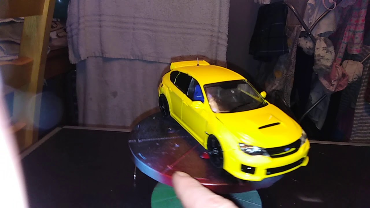 Wrx sti in yellow by Aoshima finali - YouTube