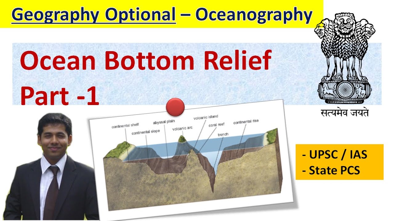 Ocean Bottom Relief - Part 1 - Geography Optional - UPSC & State PSC ...