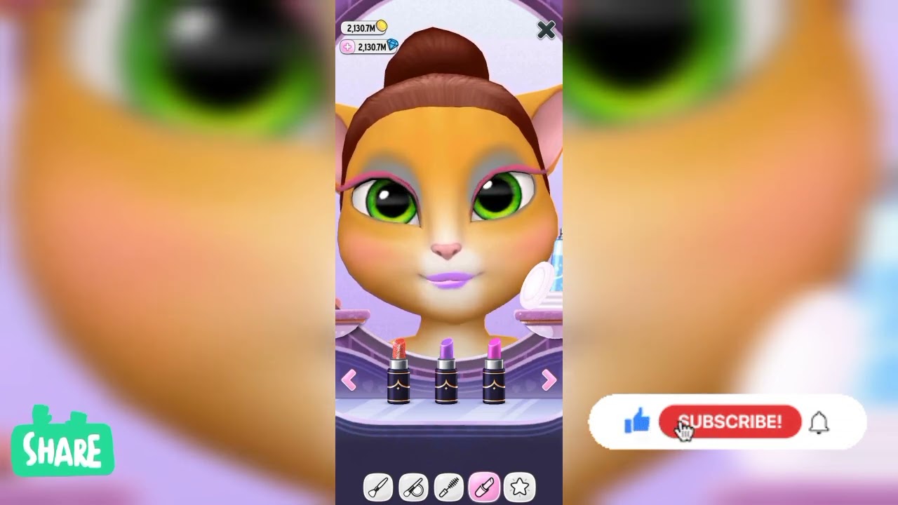 GAME KUCING LUCU MY TALKING ANGGELA - YouTube