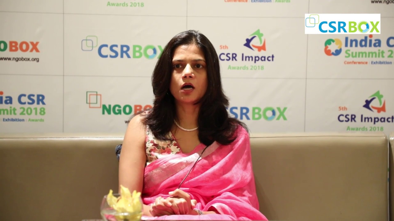 In conversation with Ms. Manisha Singh, Lead-Impact Funding, CSR at ...