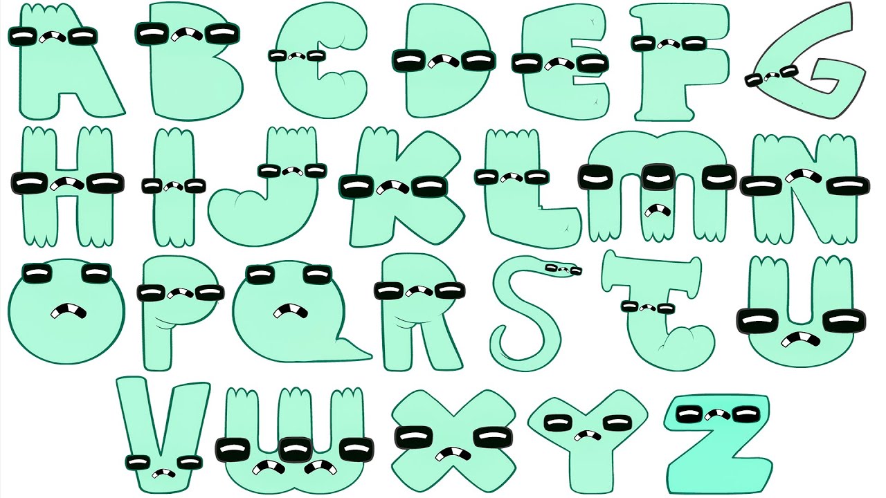 New Alphabet Lore But Everyone Looks Like H - YouTube