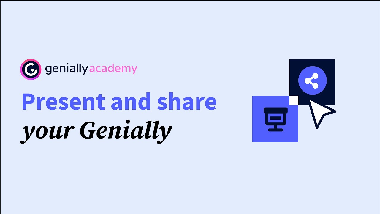 Present and share your genially - YouTube