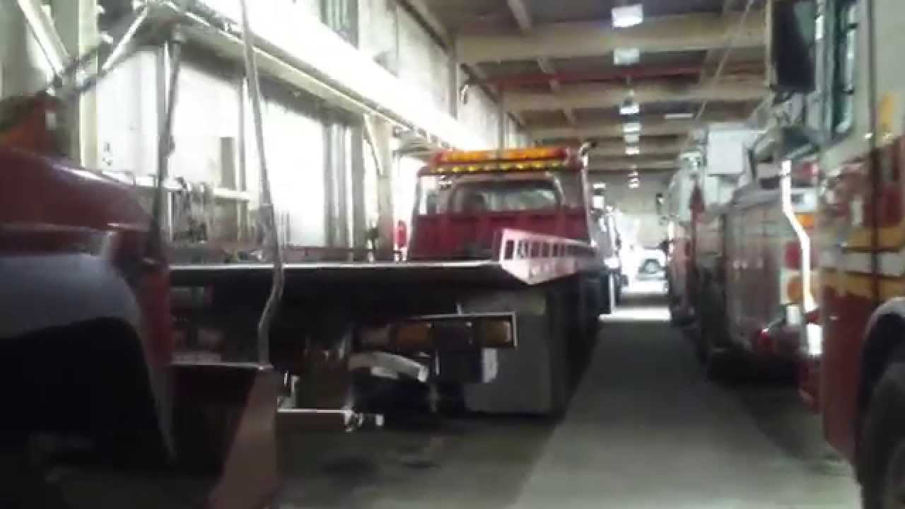 Rare Look At FDNY Tankers, Tow Trucks And Spare Rigs Being Stored In ...