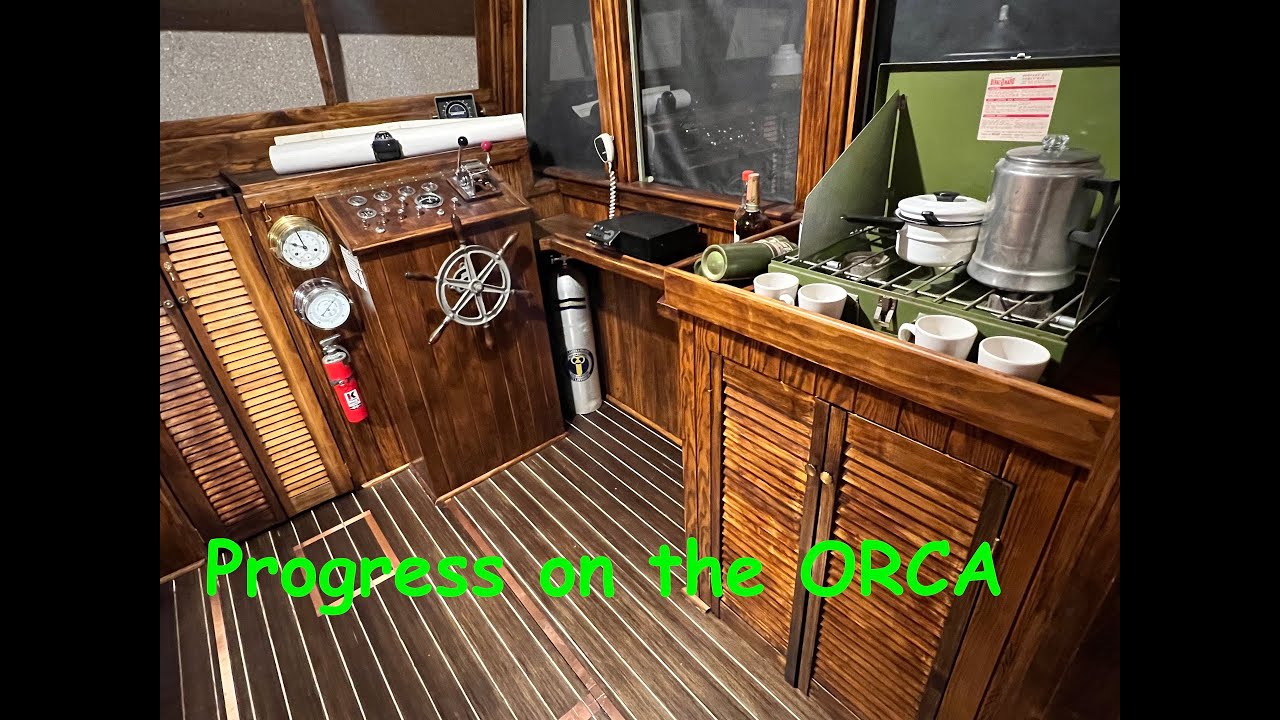 The Orca, Jaws Boat Replica Progress - YouTube