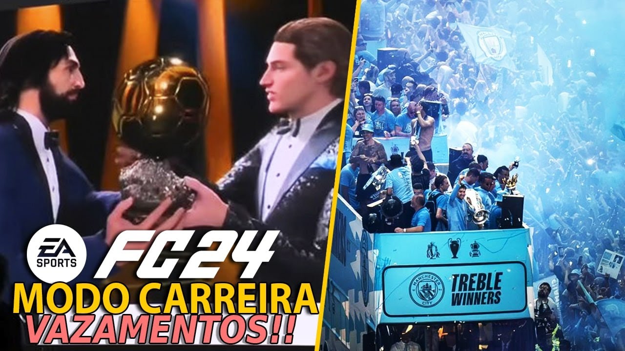 💥EA FC24 BOMBA: VAZAM NOVIDADES INCRÍVEIS PRO MODO CARREIRA!! (NOVO ...