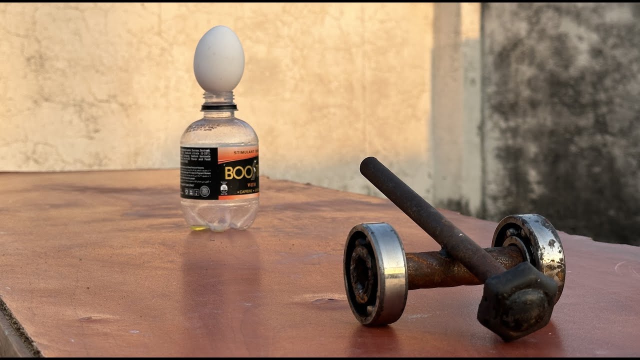 Simplest Powerful Mini Cannon from Pipe and Wheel Bearing || Homemade ...