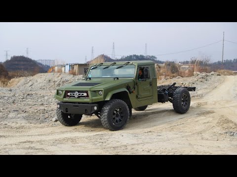 Chinese Hummer Chassis Driving Performance #dongfeng #offroad #military ...