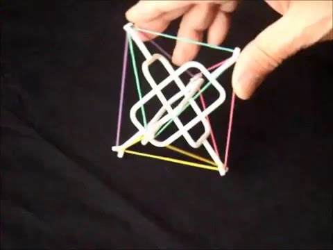 Borromean Rings Tensegrity - YouTube