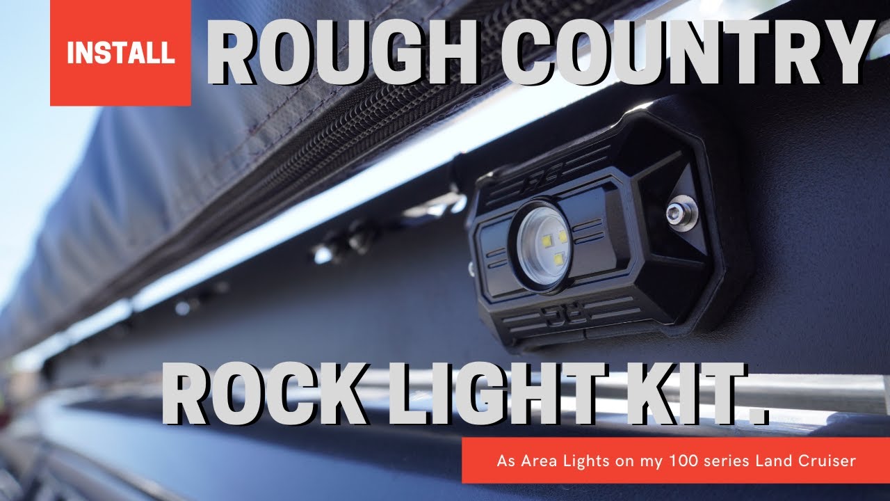 Install: Rough Country's Deluxe LED Rock Light Kit as Area Lights! 4K ...
