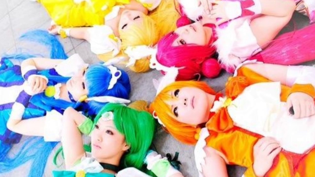 Precure - anime cosplay - YouTube