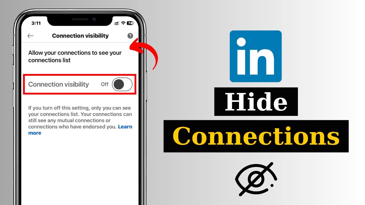 How To Hide Your Connections on LinkedIn (Full Guide) - YouTube