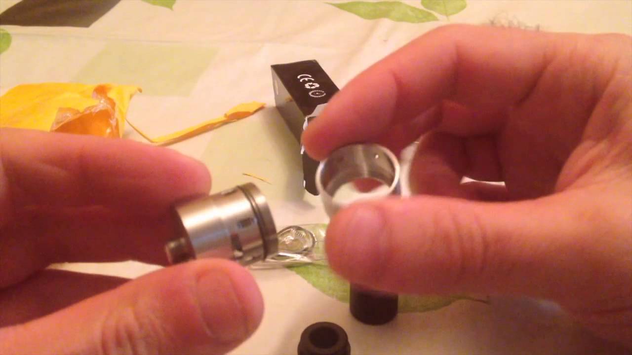 Velocity Mini Styled RDA Rebuildable Dripping Atomizer - YouTube