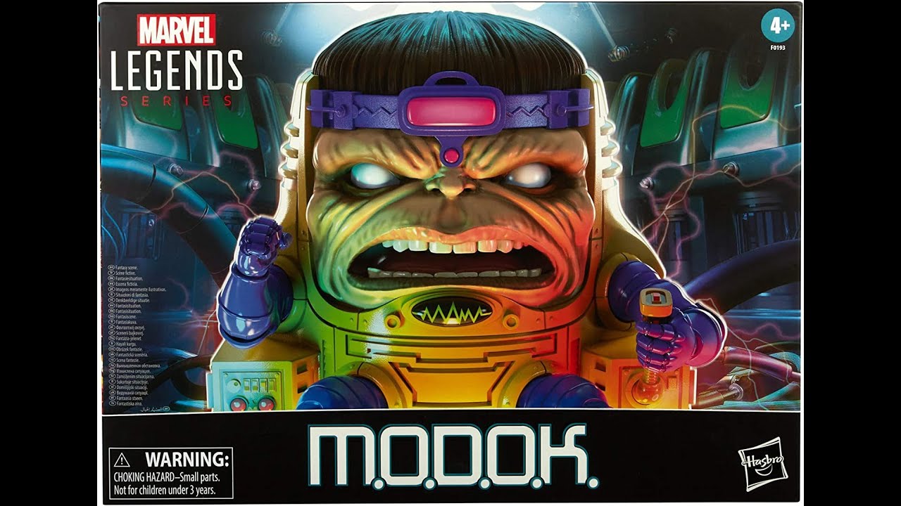 Drunken Action Figure Review: MODOK - YouTube