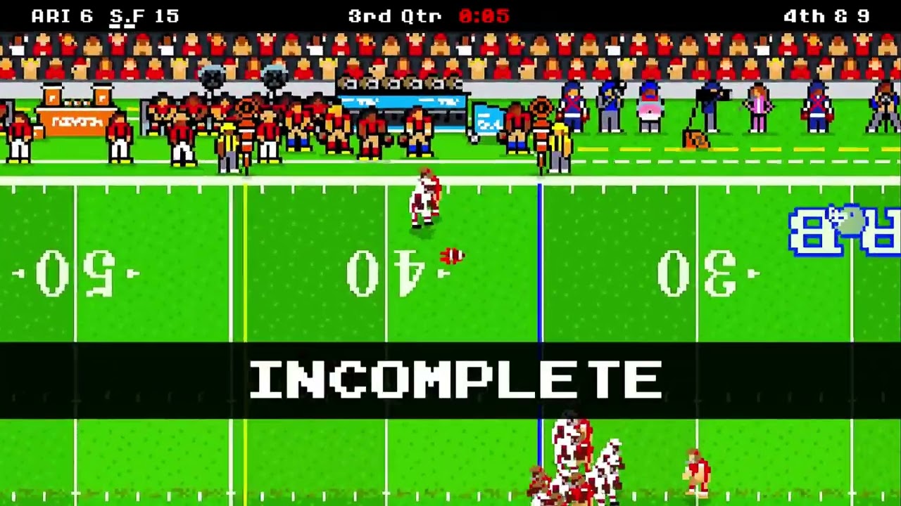 Retro bowl gameplay - YouTube