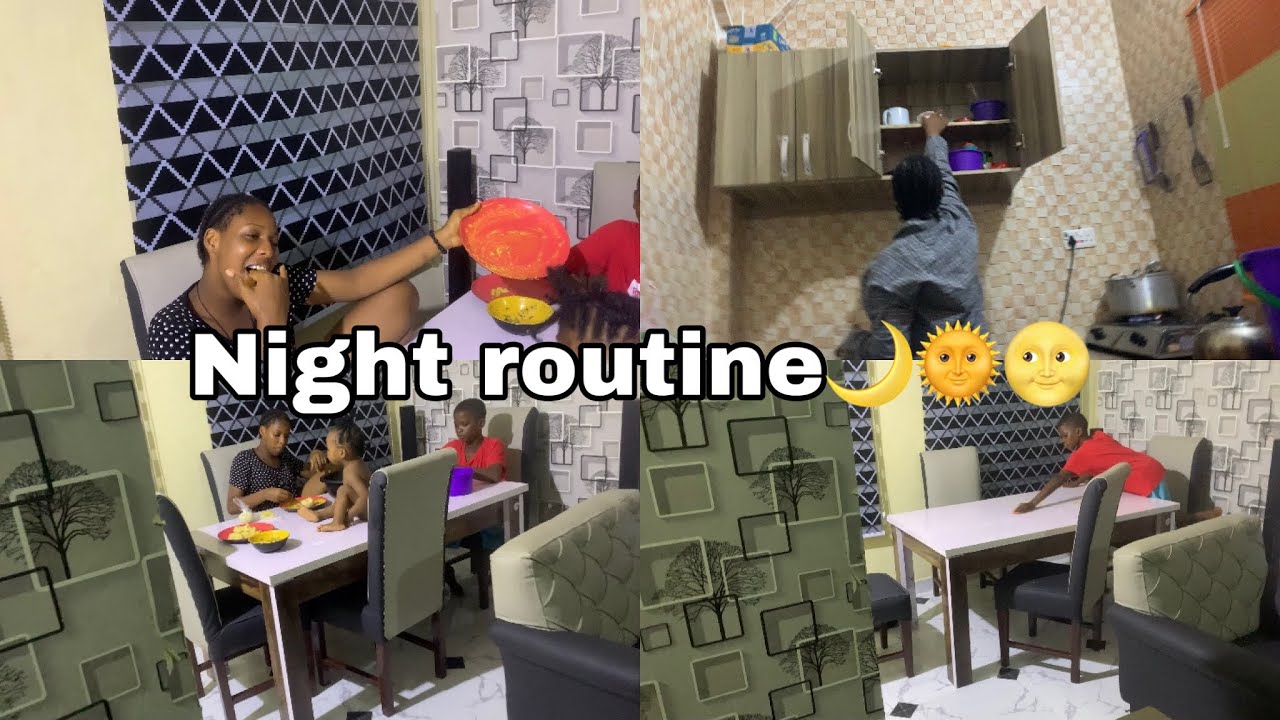 *UNEDITED*NIGHT ROUTINE/FULL DAY ROUTINE OF A NIGERIAN WIFE/MOM - YouTube
