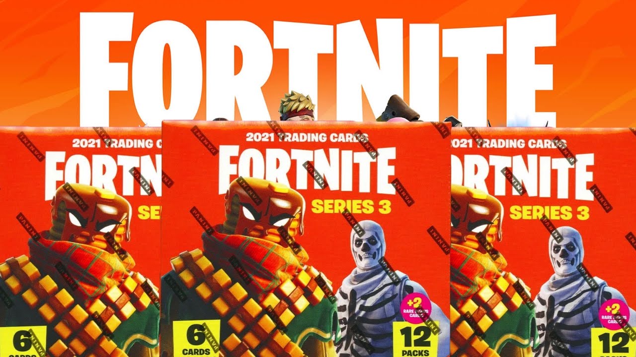 Opening Fortnite Series 3 Mega Box Trading Cards! (Fortnite Battle ...