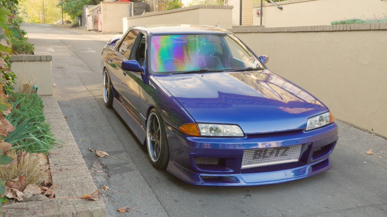 Impact. // Jerry's Nissan HCR32 GTST - YouTube