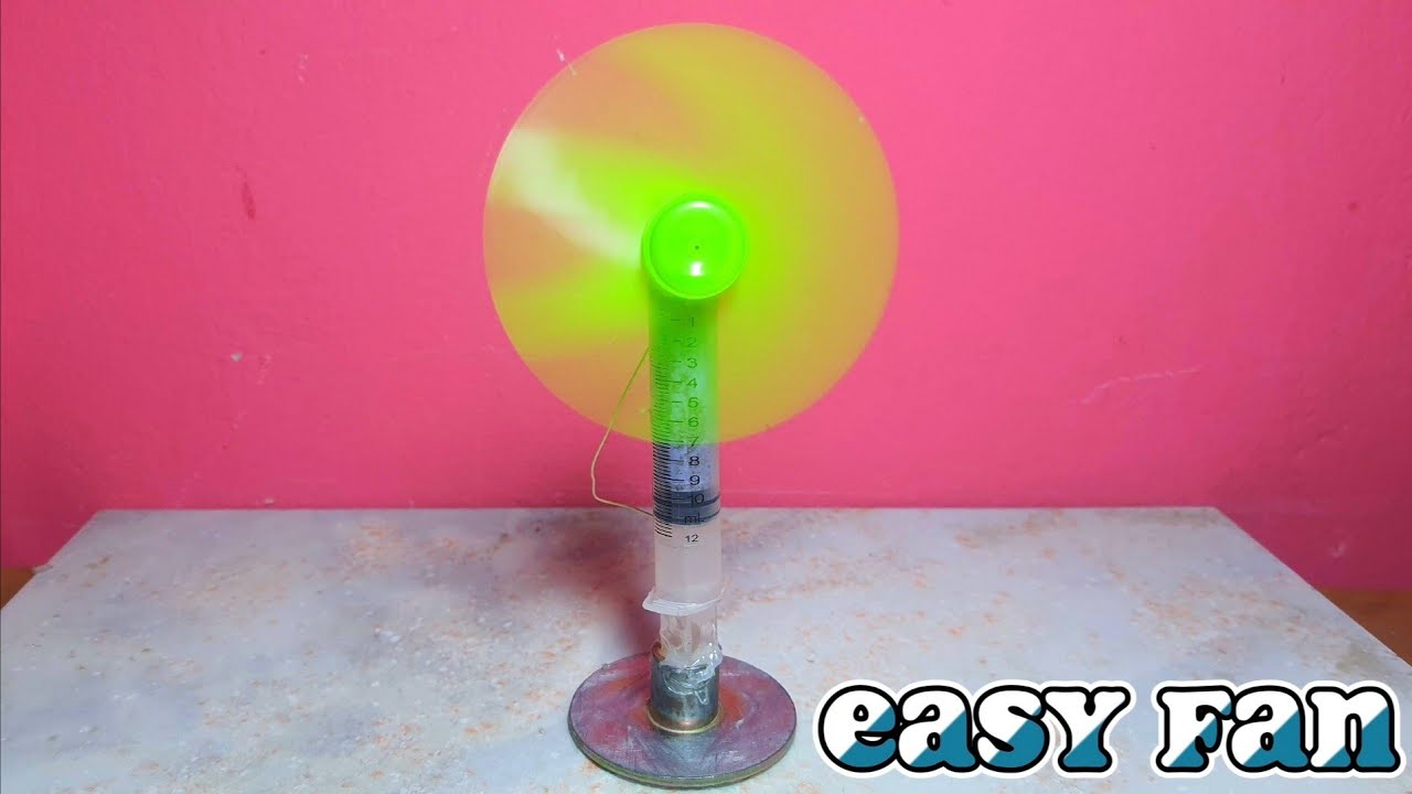 How to Make a Toy Fan at Home - YouTube