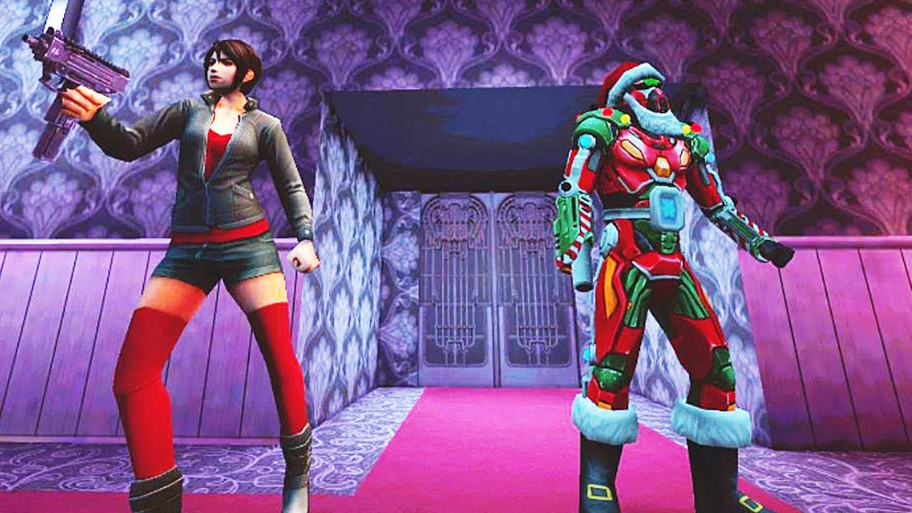 Gangstar Vegas - Mecha Claus With Karen - Eviction Notice Mission - YouTube