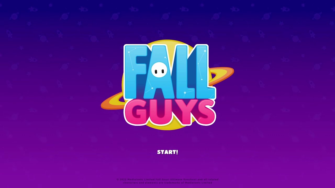 Fall Guys: Satellite Scramble - Season 2 Title Screen (PC, PS4, PS5, X1 ...